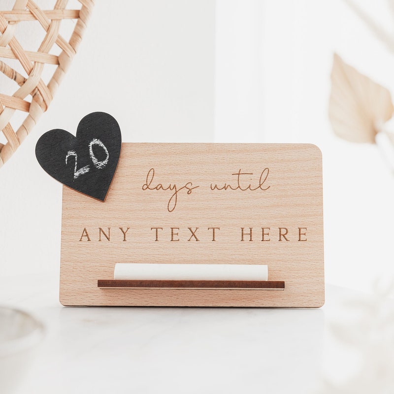 Wedding Countdown - Etsy