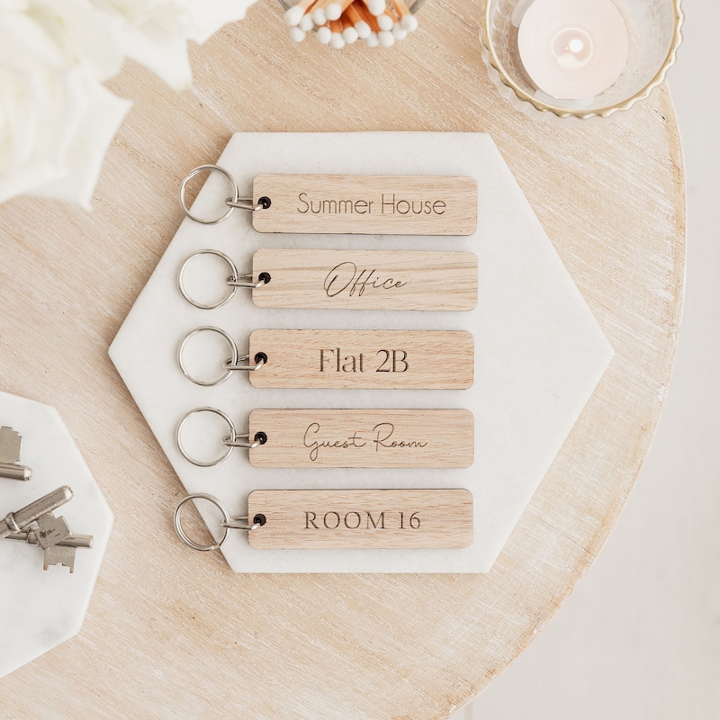 Custom Personalized Key Rings - Etsy