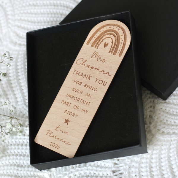 Thank You Bookmark - Etsy