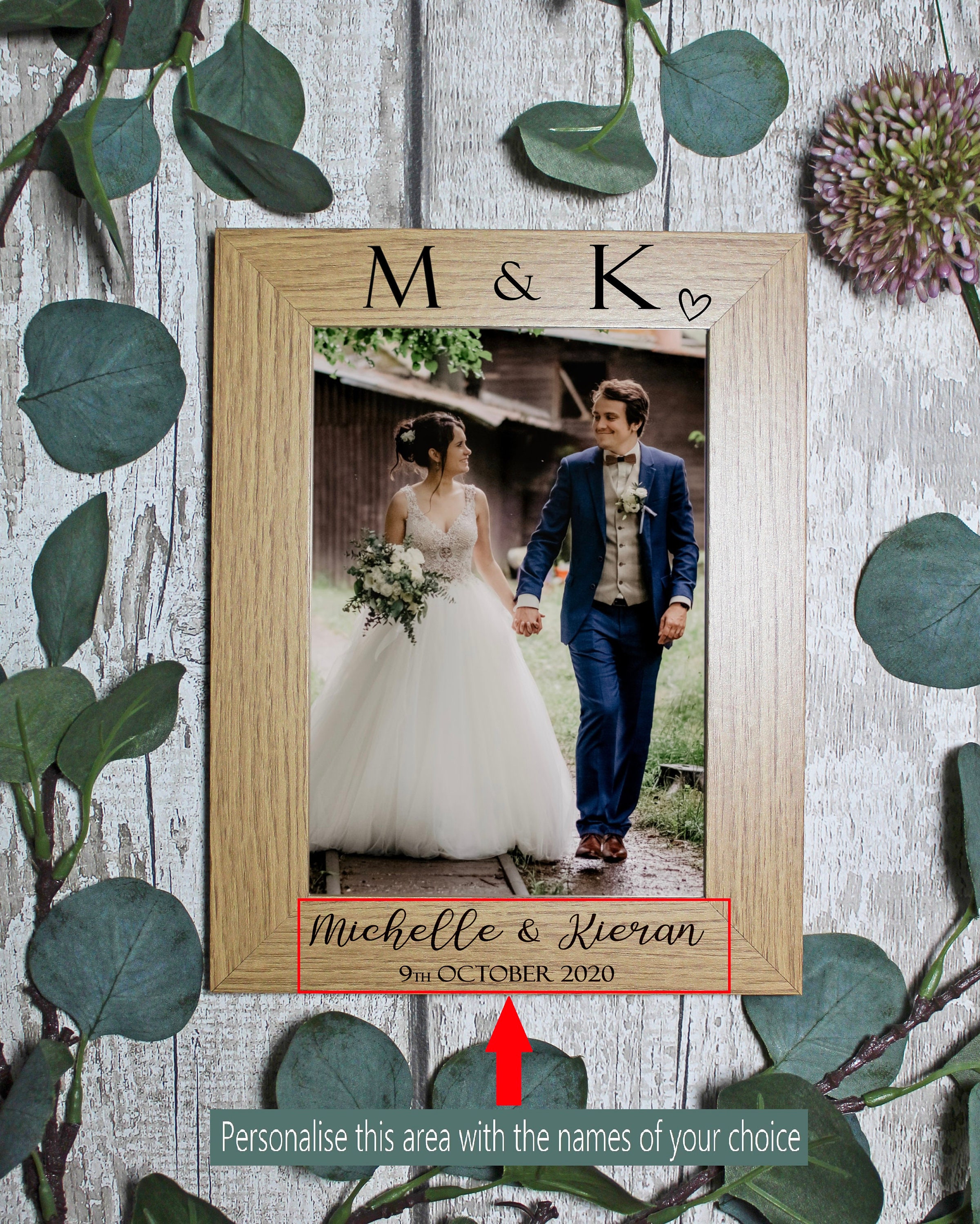 Personalised Photo Frame ENGRAVED Gift for 7X5 or 6x4 - Etsy