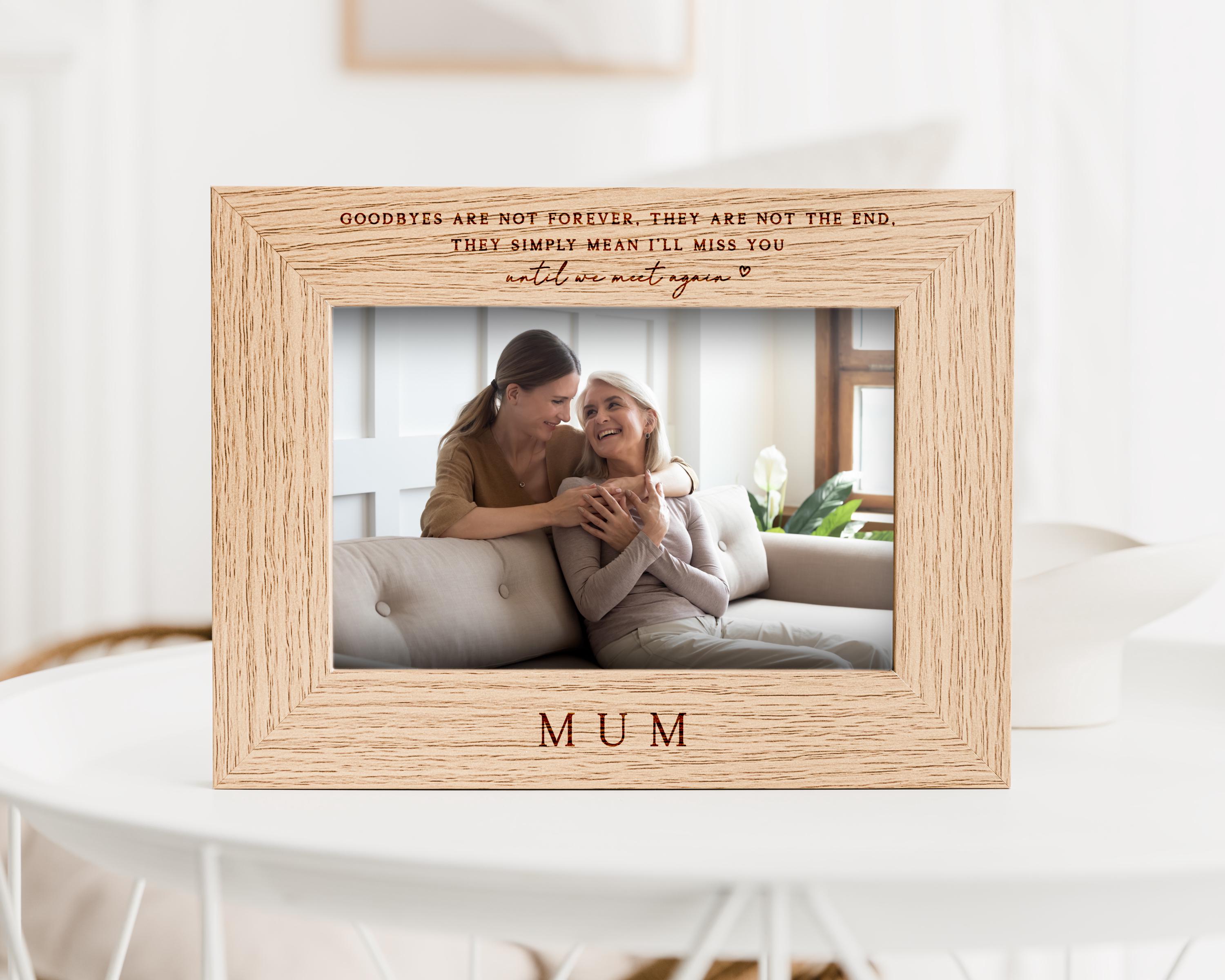 Memorial Photo Frame | Remembrance Frame for Dad, Mum, Grandad, Grandma ...