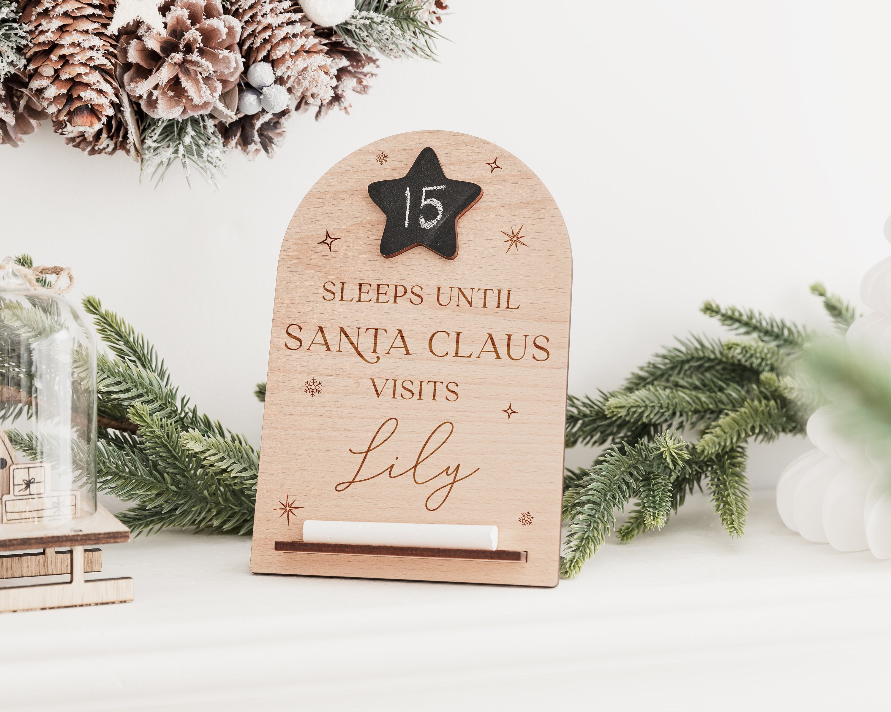 Christmas Countdown | Sleeps Until Santa Arrives | Children's Christmas ...
