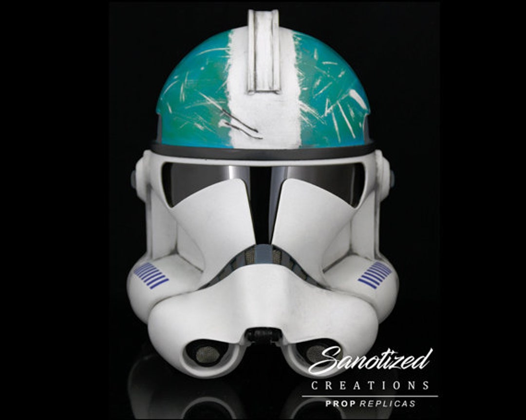 Revenge of the Sith Captain Howzer Clone Trooper Inspired Helmet Ready ...