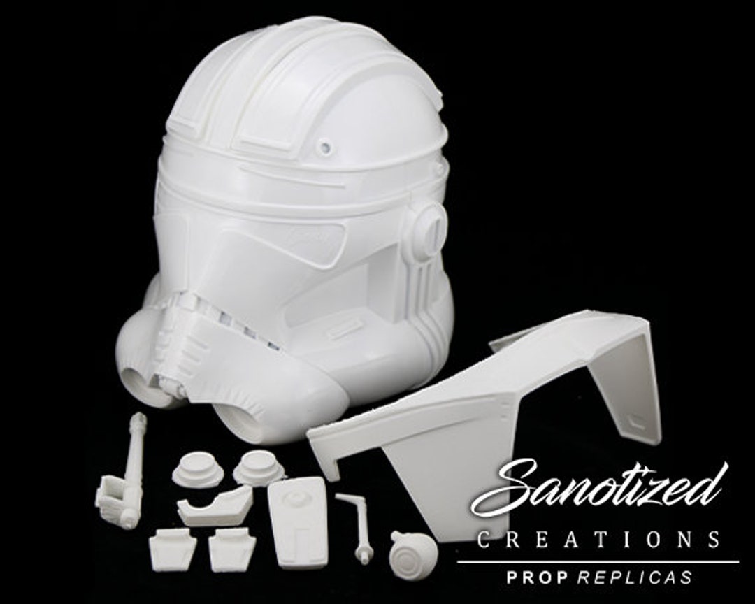 Realistic Commander Cody Clone Trooper Helmet Kit 1:1 Free Shipping - Etsy