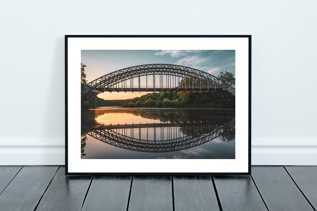 Wylam Railway Bridge, Hagg Bank Bridge or Locally as Points Bridge and ...
