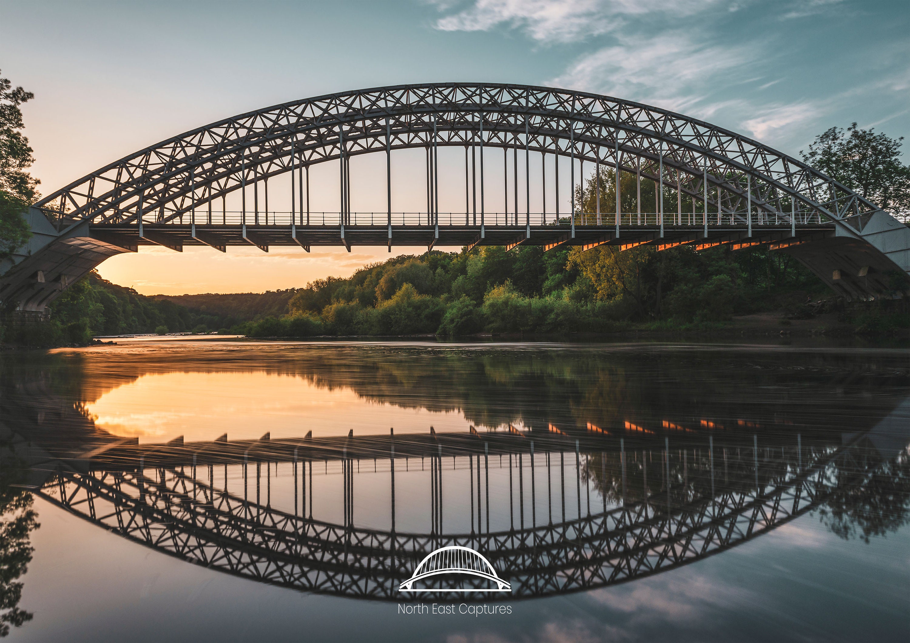 Wylam Railway Bridge Hagg Bank Bridge or Locally as Points - Etsy UK