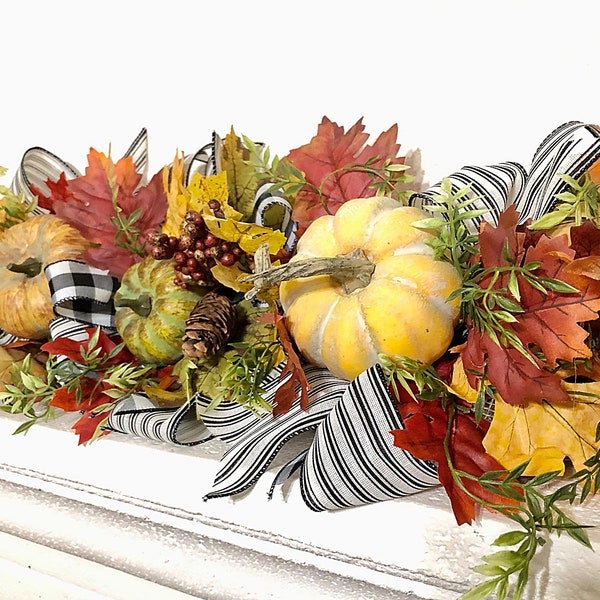 Thanksgiving Table Garland - Etsy