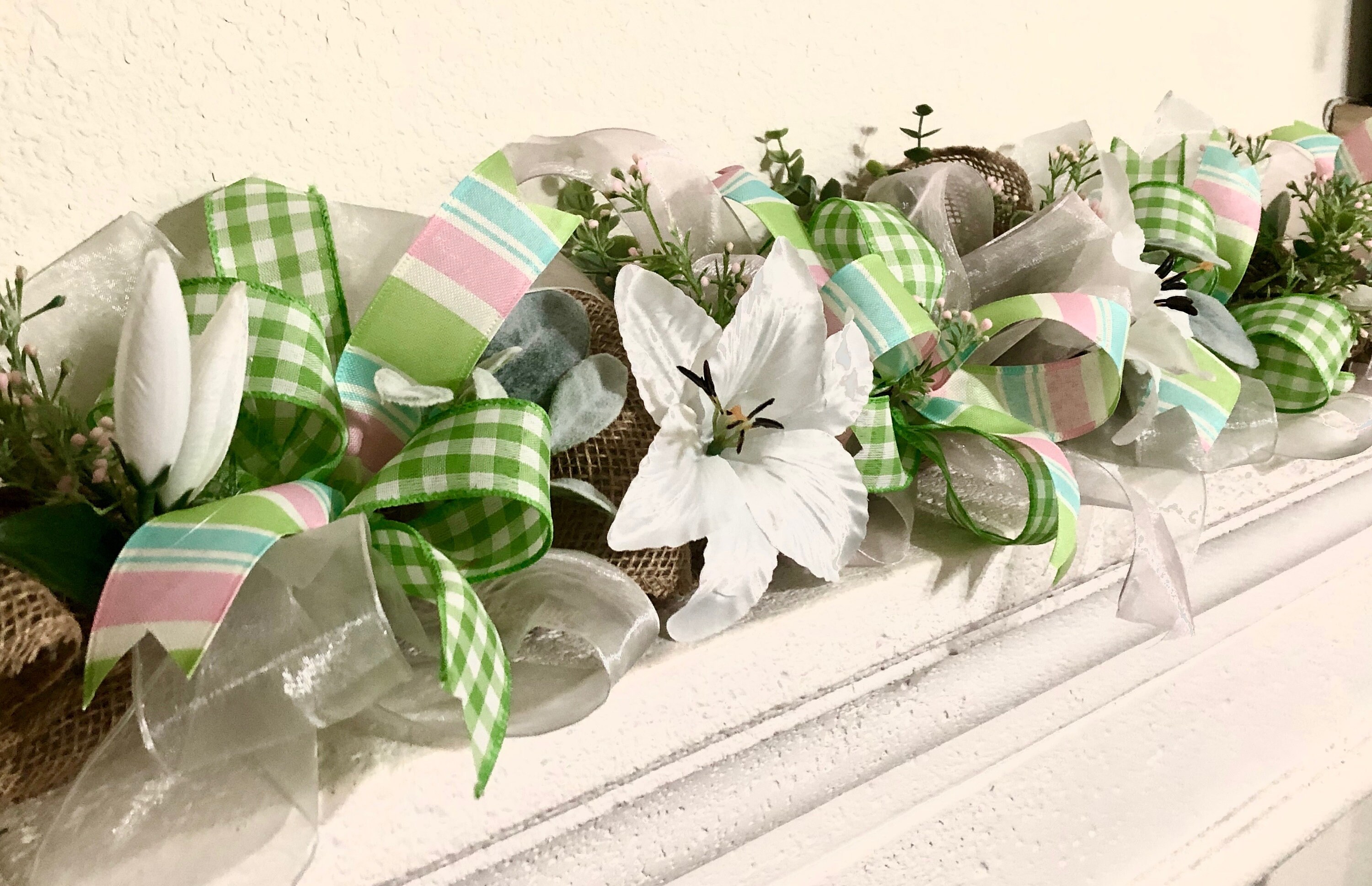 Garland Garland Decor Spring Garland Table Centerpiece | Etsy