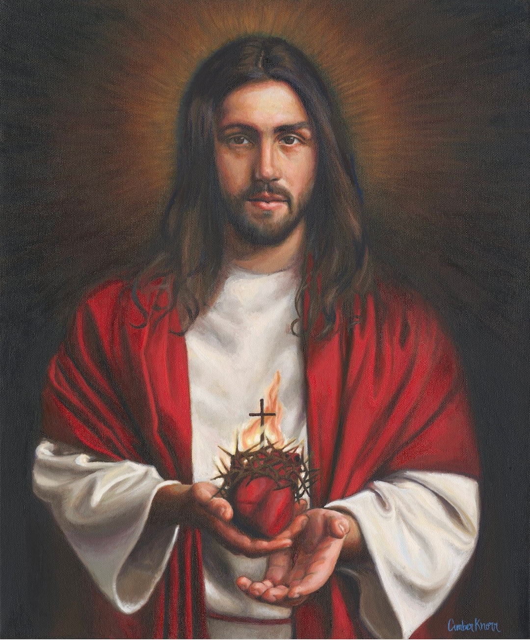 The Merciful Heart of Jesus - Etsy