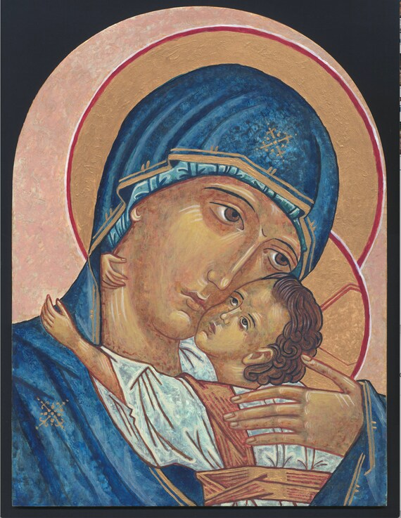 Our Lady of Tenderness Icon | Etsy