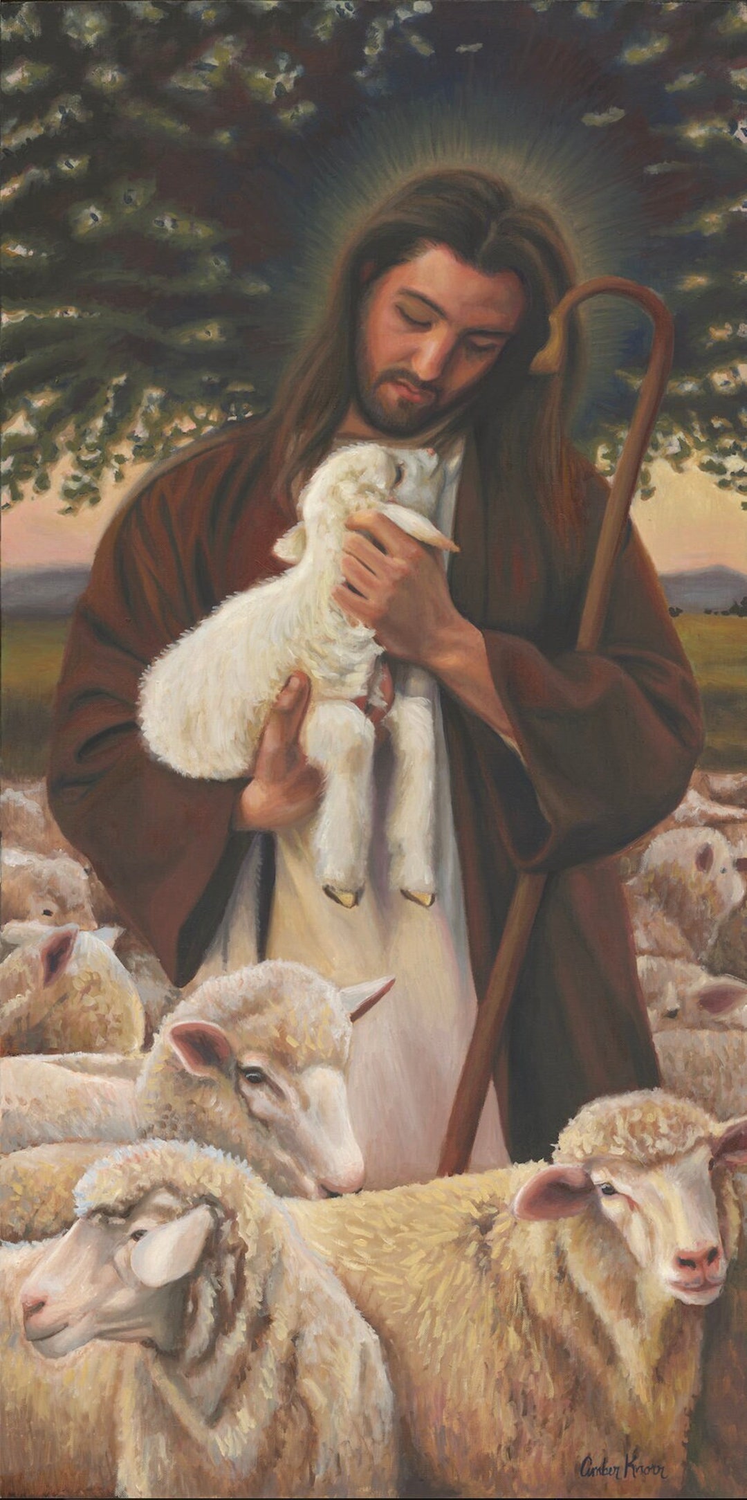 Christ the Good Shepherd - Etsy
