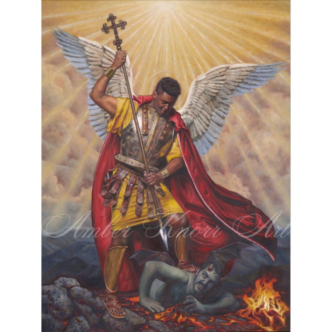 St. Michael the Archangel - Etsy