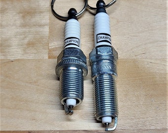 Handmade Vintage Autolite Spark Plug Keychain Holiday - Etsy