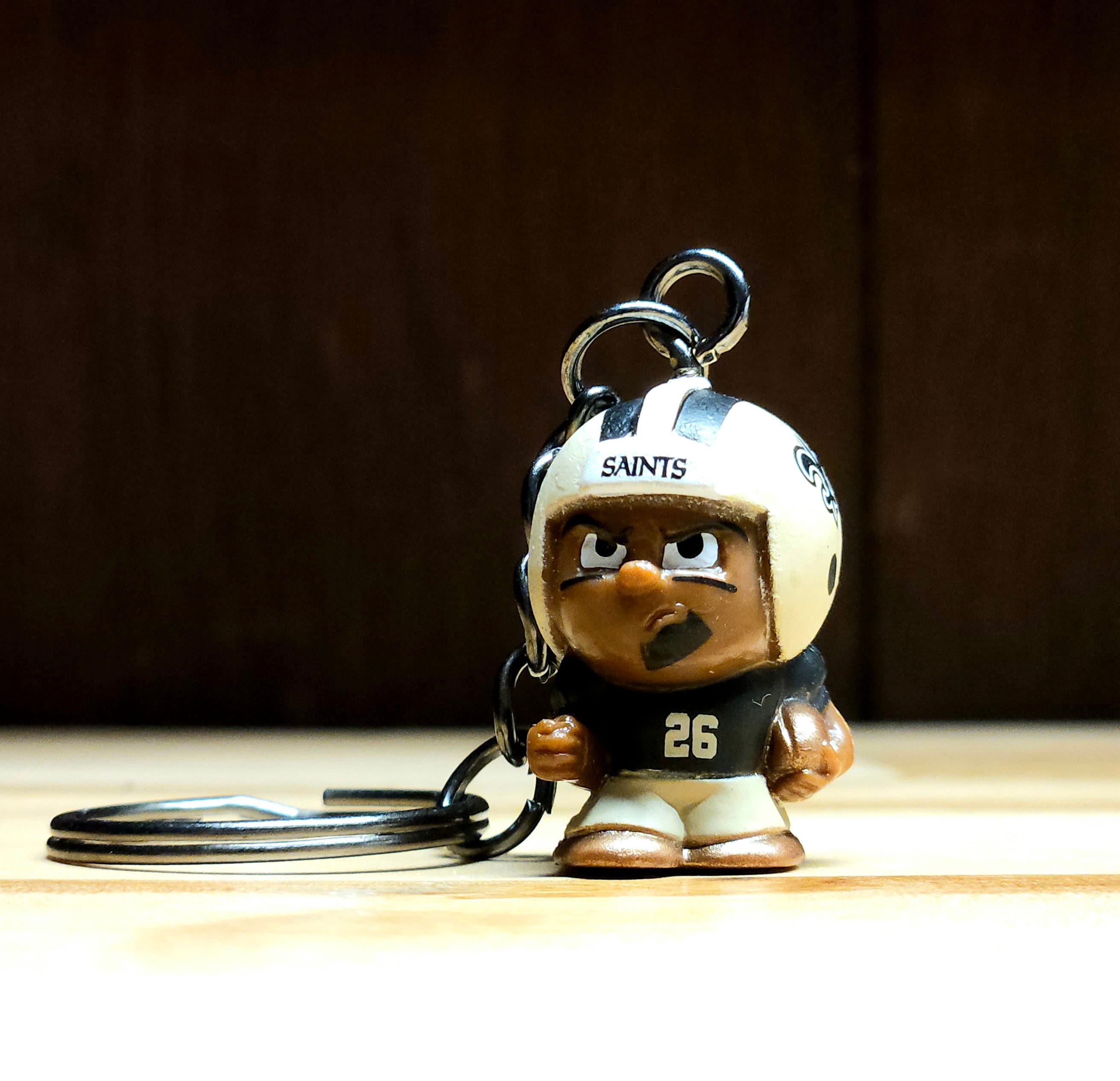 Handmade NFL Teenymate New Orleans Saints Player Keychain Charm ...