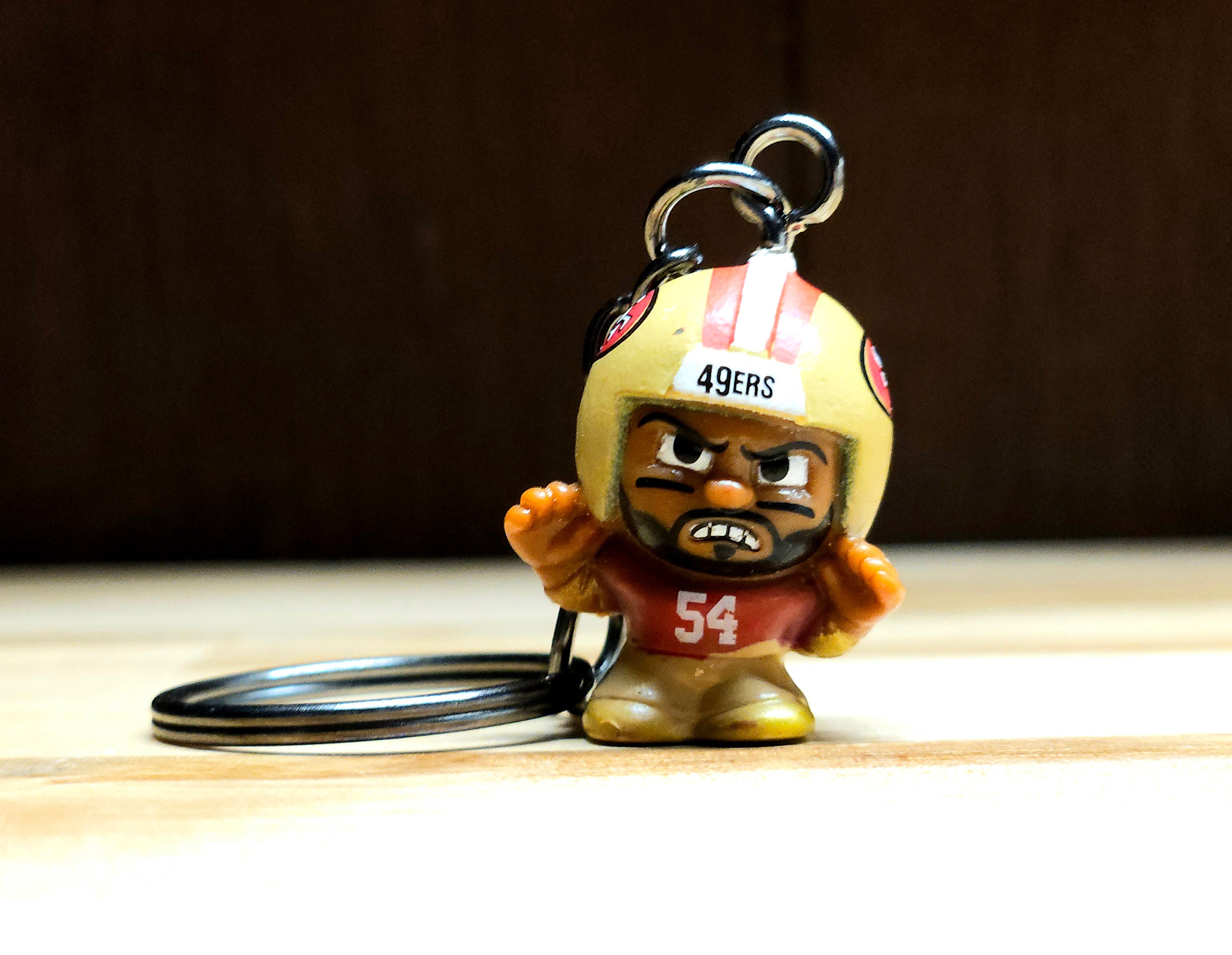 Handmade NFL Teenymate San Francisco 49ers Player Keychain Super Bowl ...