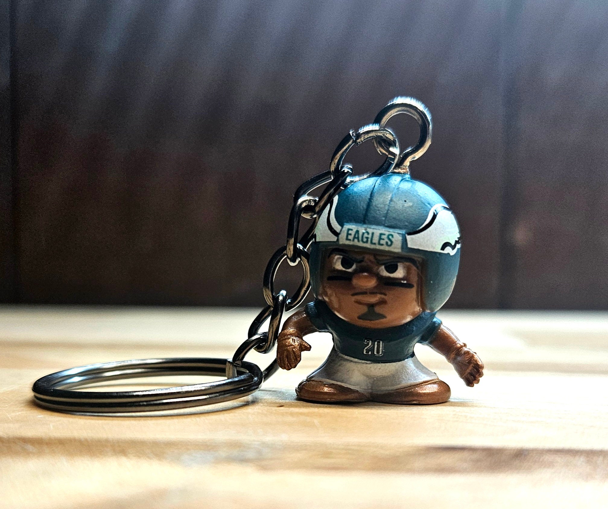 Handmade NFL Teenymate Philadelphia Eagles Player Keychain Super Bowl ...