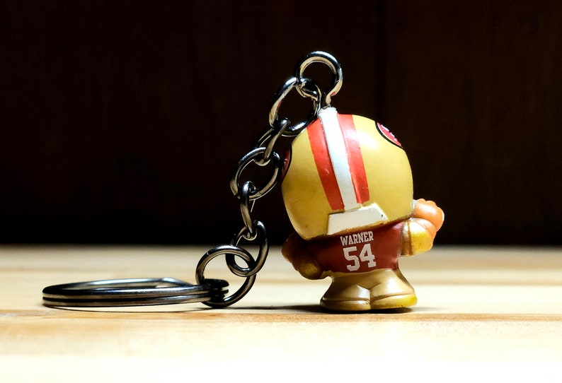 Handmade NFL Teenymate San Francisco 49ers Player Keychain Super Bowl ...
