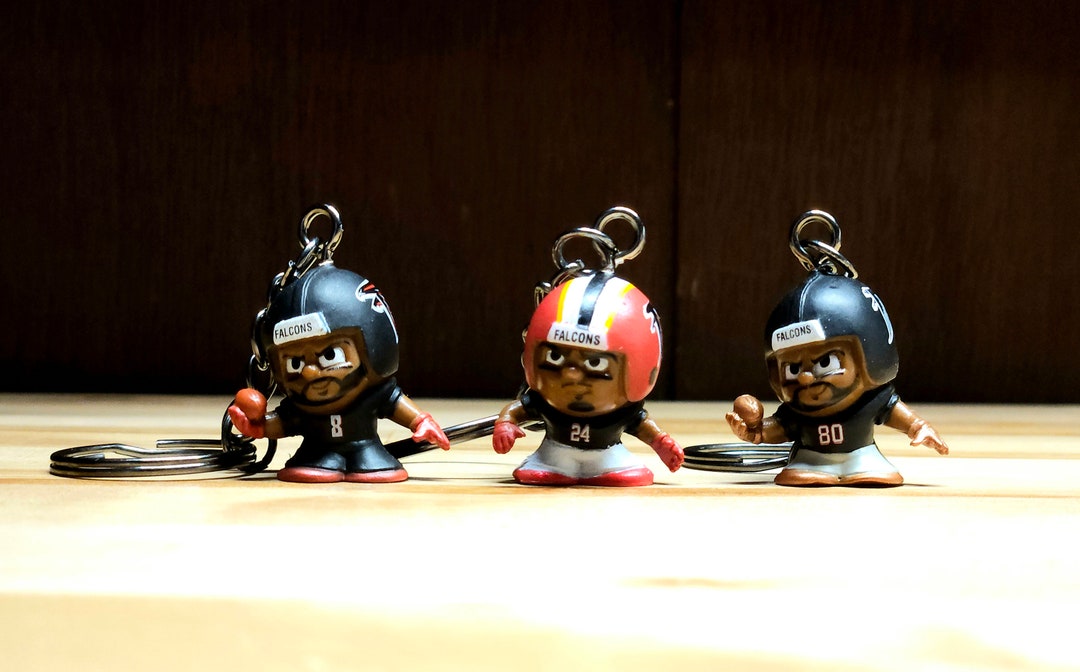 Handmade NFL Teenymate Atlanta Falcons Player Keychain Charm - Birthday ...