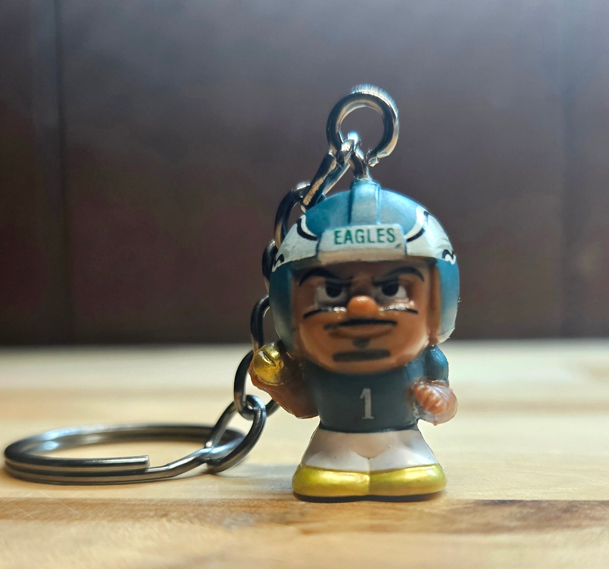 Handmade NFL Teenymate Philadelphia Eagles Player Keychain Super Bowl ...