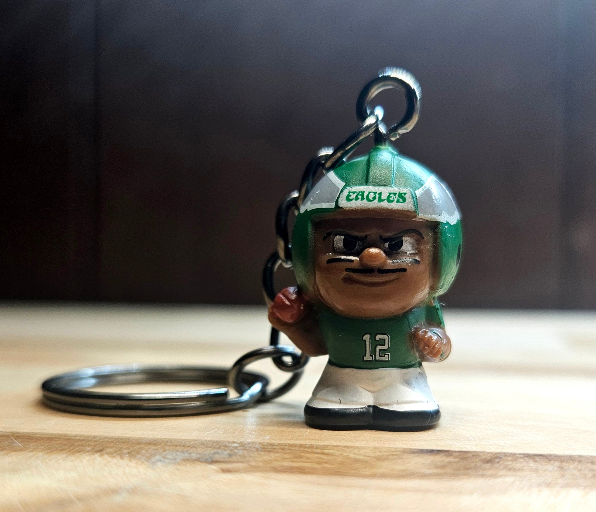 Handmade NFL Teenymate Philadelphia Eagles Player Keychain Super Bowl ...