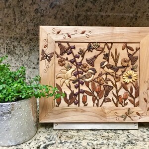 Intarsia Wood Art FRIENDS - Etsy