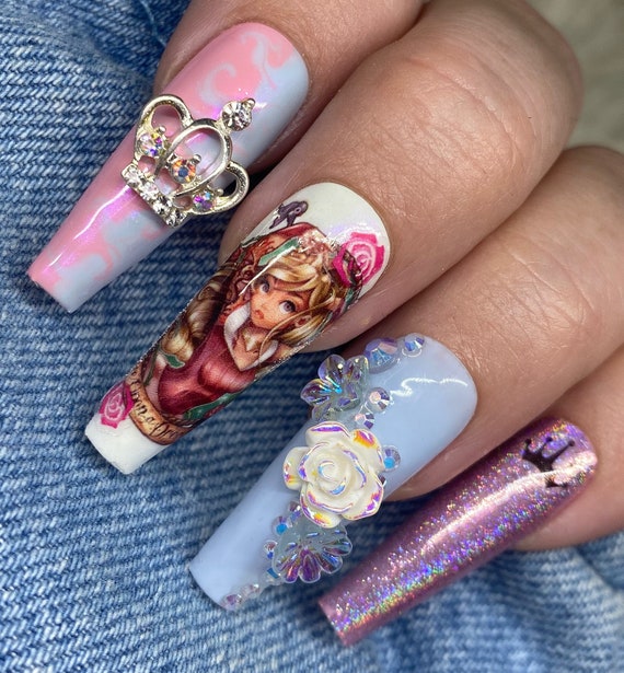 Sleeping Beauty Nails
