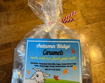 Goat Milk Caramels Made With Farm Fresh Goat Milk From Our Goats That ...