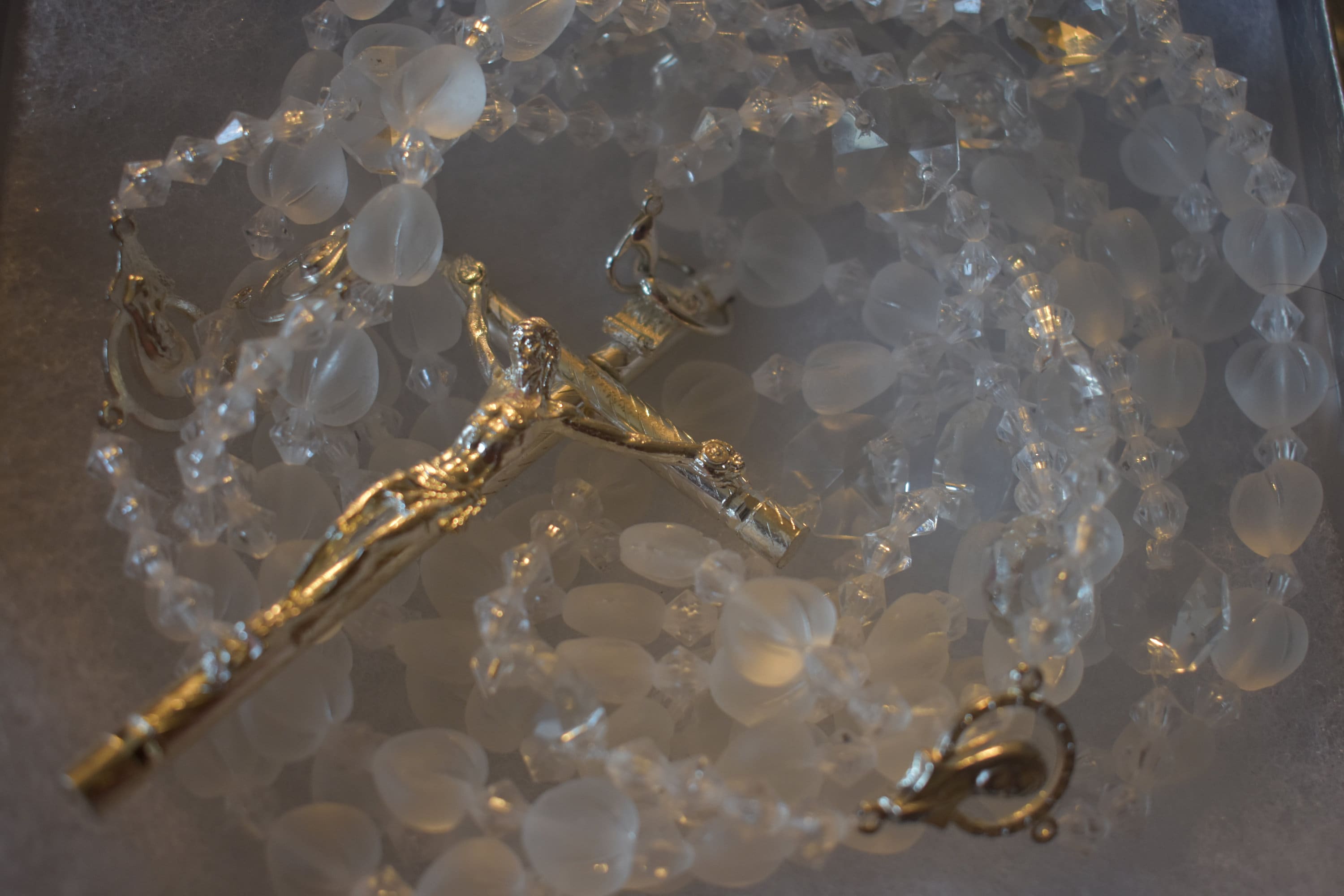 Silver Wedding Lasso Catholic Laso - Mancuerna Lazo De Bodas - Double ...