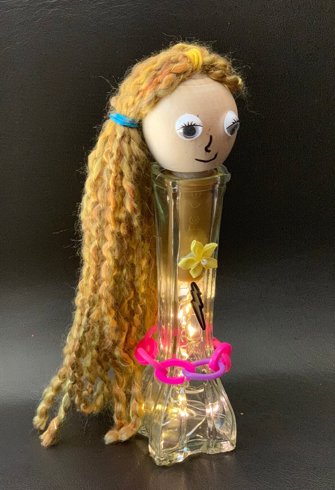 Elektra LED Dolls With Lights and Bows (medium) - Etsy