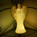 Christmas Angel (ceramic) Light Up - Etsy