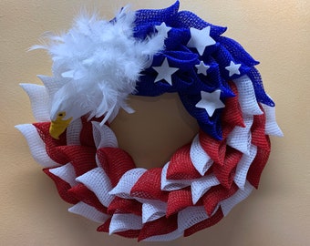 American Eagle Wreath - Etsy