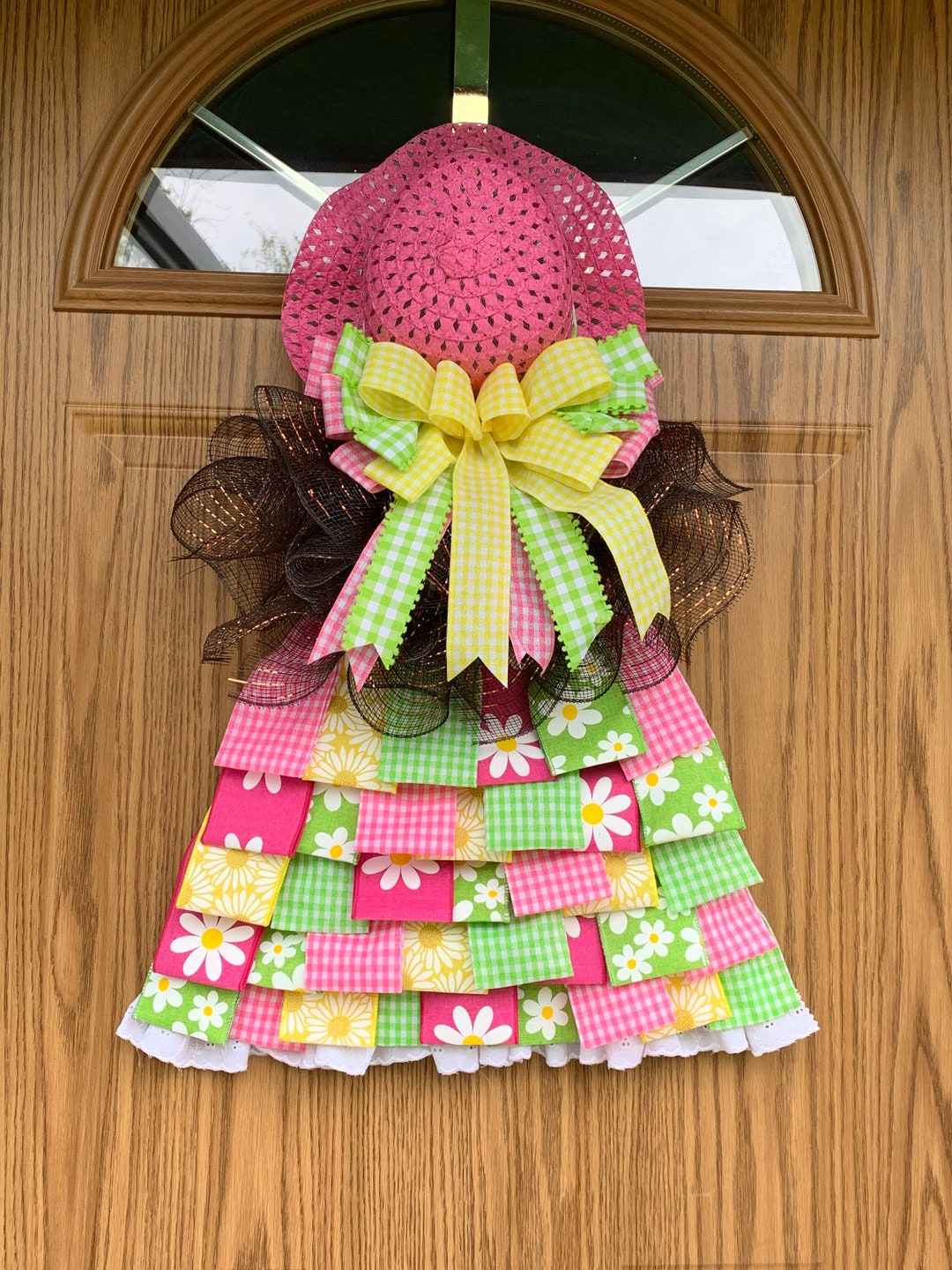 Patchwork Daisies Country Girl - Etsy