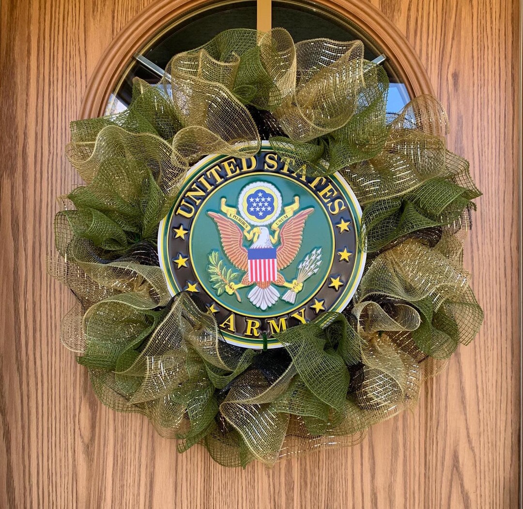 United States Army Wreath / Armed Forces Wreath / Military Wreath - Etsy