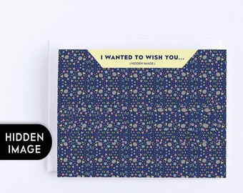 Hidden Message Birthday Card - Etsy UK