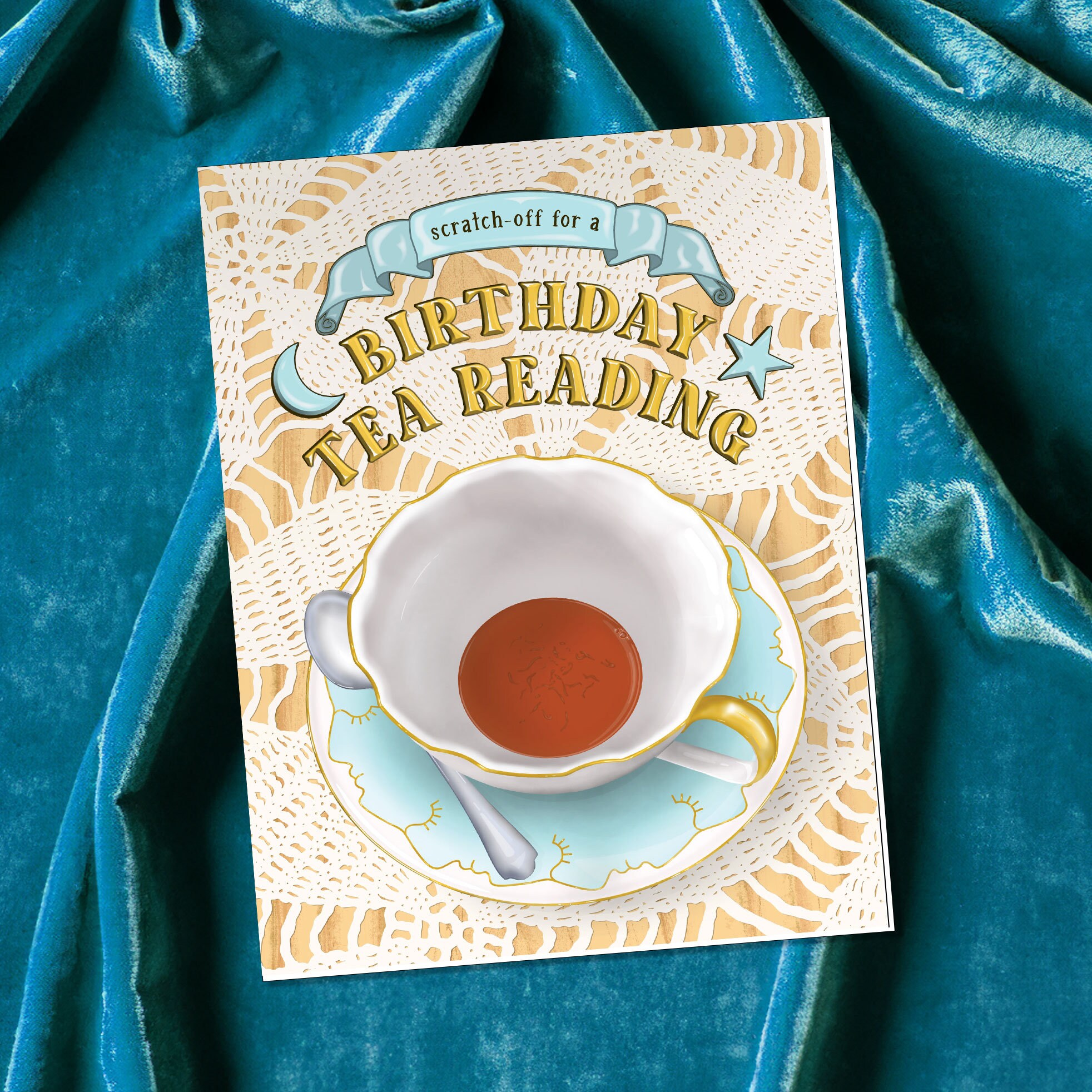 Tea Reading Birthday Card Dolphin - Etsy