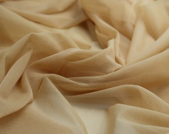 Tan Skin Mesh Fabric - Etsy