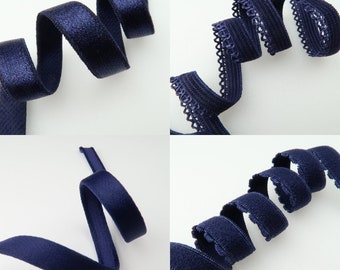 Navy Blue Elastic - Etsy