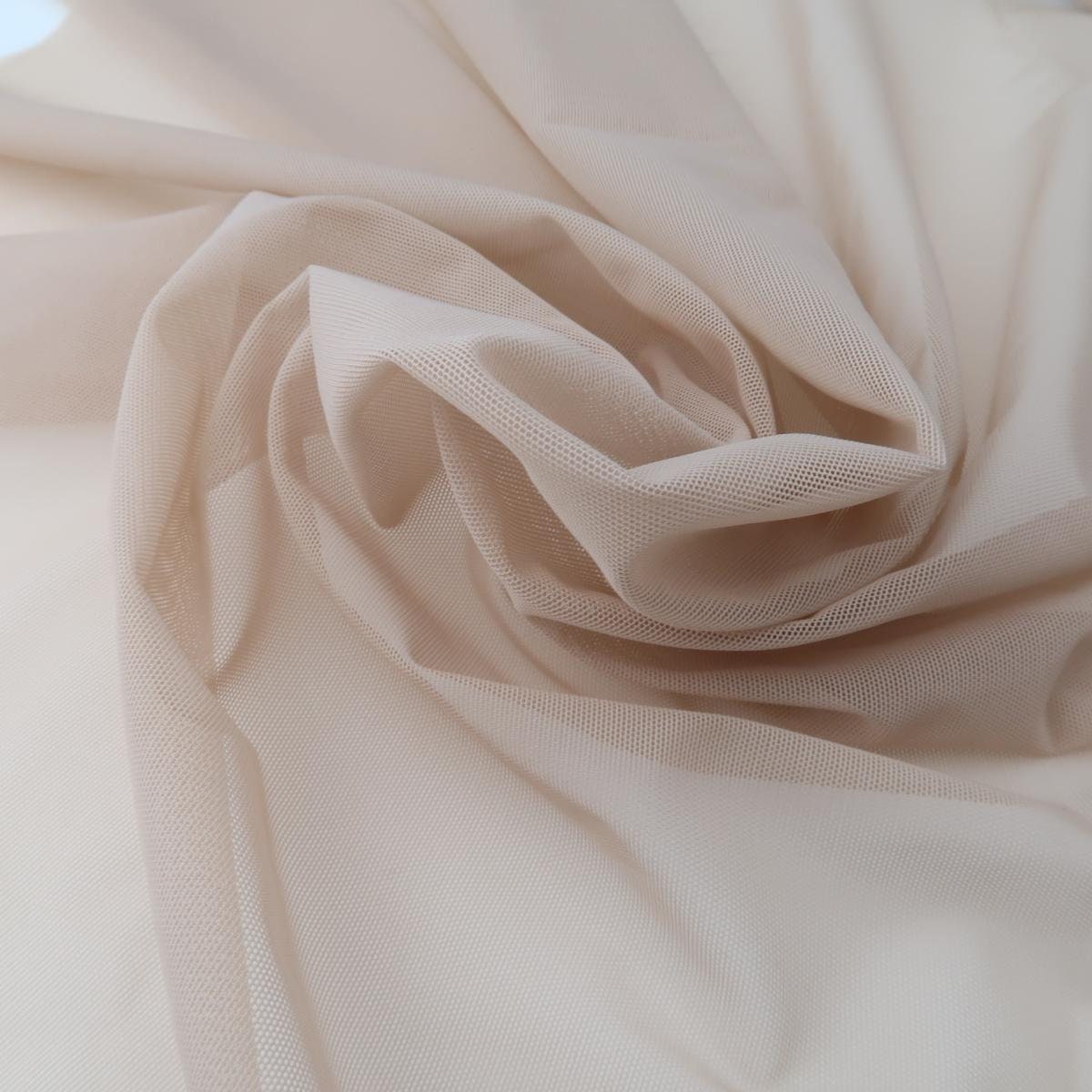 4 Way Stretch Sheer Net Power Mesh, Soft Mesh Fabric 150 Cm / 59 Wide ...