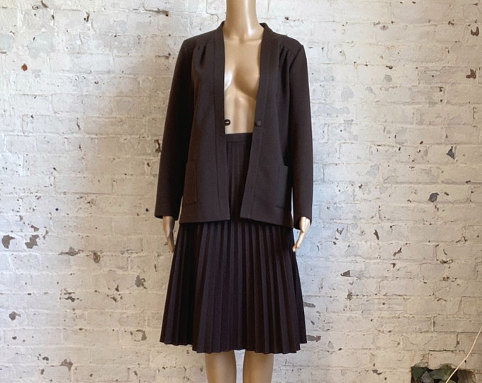 Vintage 1970s Pleated Matching Set D'allaird's / - Etsy