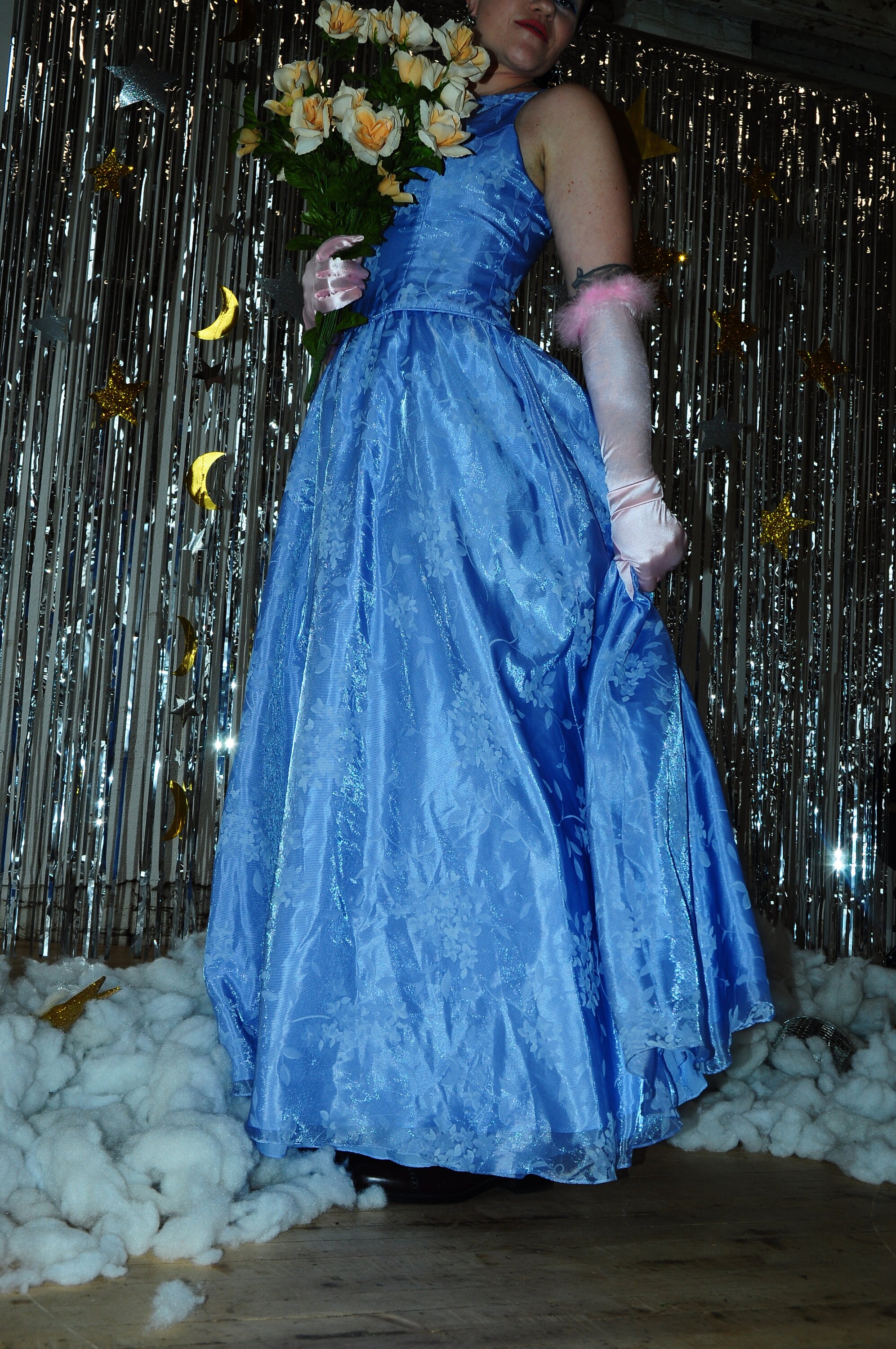 Vintage 1990s Floral Print alfred Sun Prom Dress - Etsy