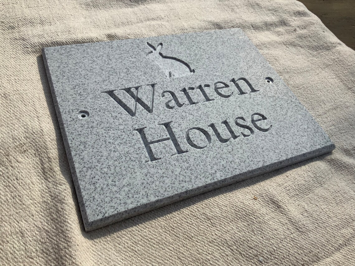 Beautiful Corian House Signs. - Etsy UK