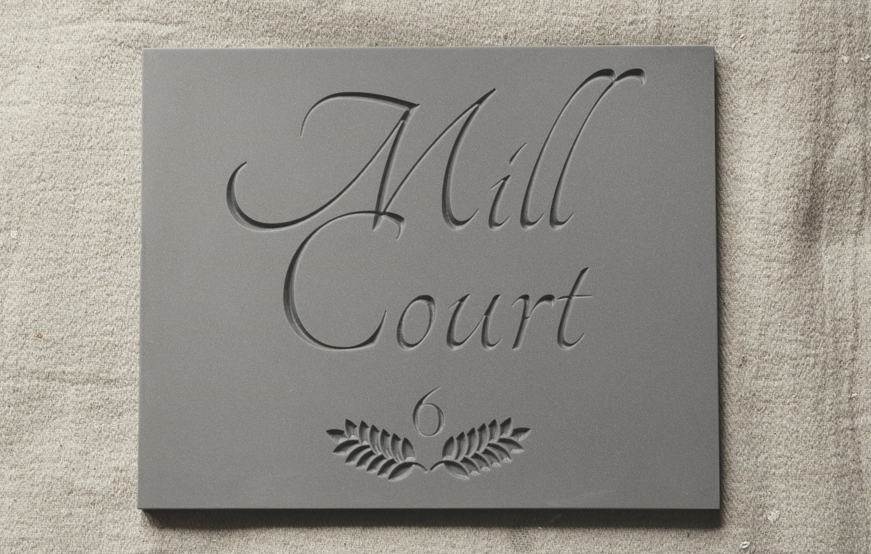 Beautiful Corian House Signs. - Etsy UK