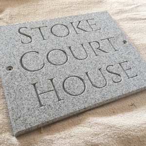 Beautiful Corian House Signs. - Etsy UK