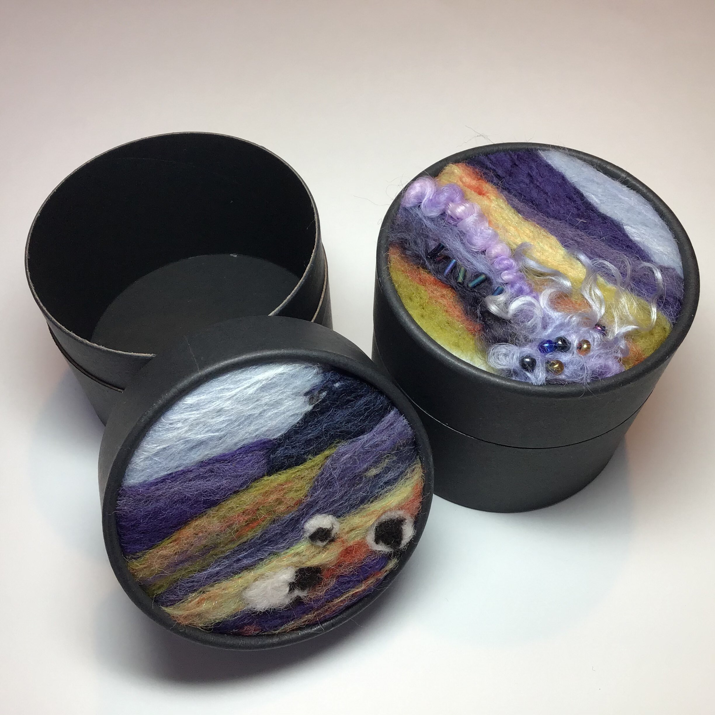 Needle Felting Bracken Hills Landscape Box Kit Makes 2 Boxes - Etsy