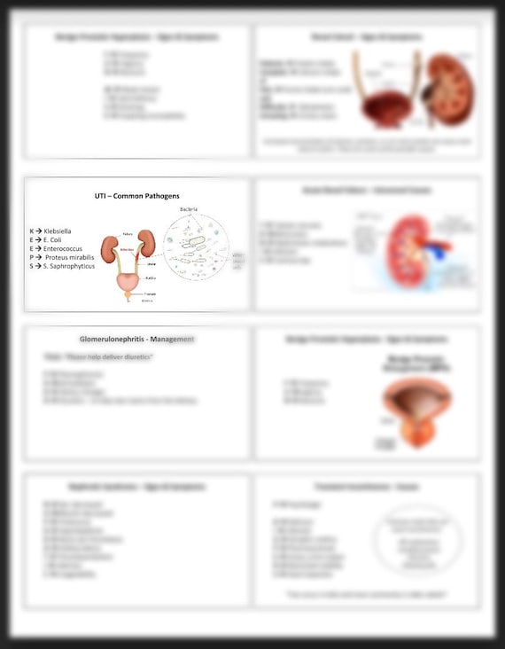 Nursing Mnemonics Kidney Failure