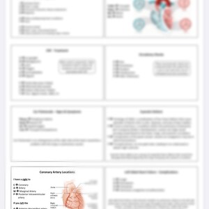 Nursing Mnemonic Cards (DIGITAL) - Etsy