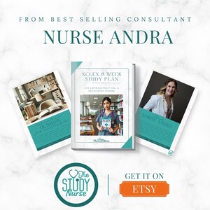 NCLEX - 8 Week Study Plan (40+ Pages, Teal Color Scheme); Nursing ...