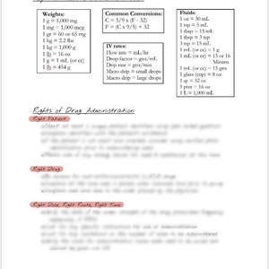 Pharmacology - Medication Administration Study Guide - Etsy