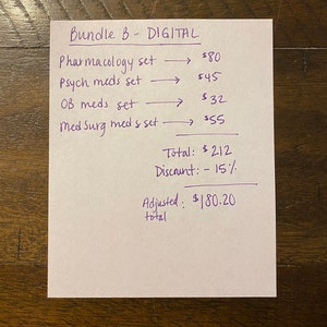 Bundle B Digital Resources Instant Download - Etsy