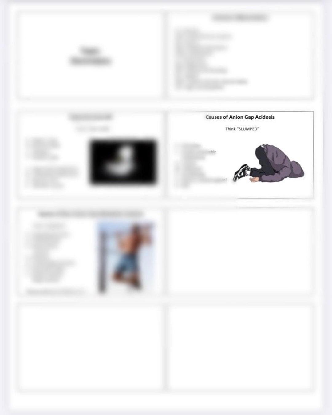 CRNA School Mnemonic Cards - Electrolytes - Etsy